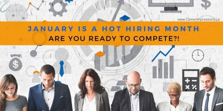 January is a Hot Hiring Month: Are You Ready? - Career Impressions