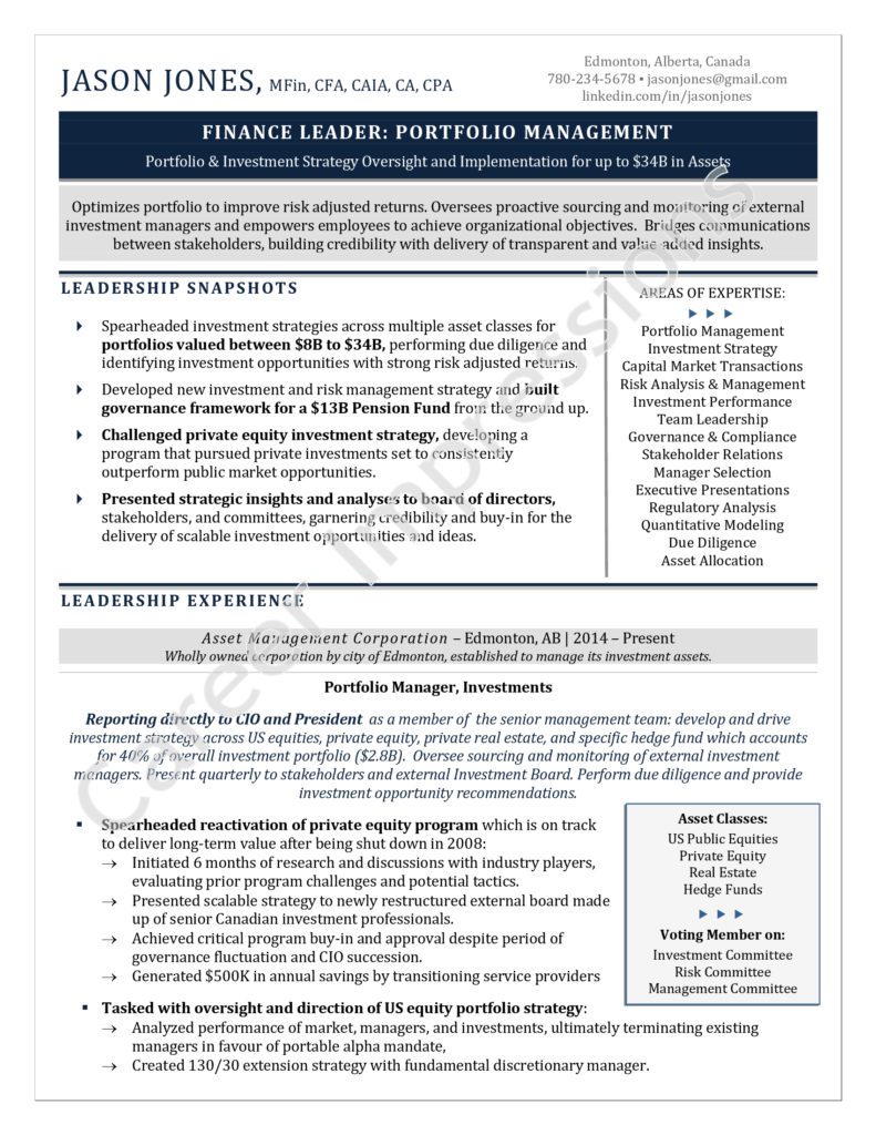 Unveiling the Power of the Combination / Hybrid Resume Format - Career ...